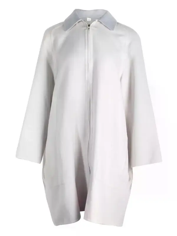 Hermès Cashmere Zip-front Coat