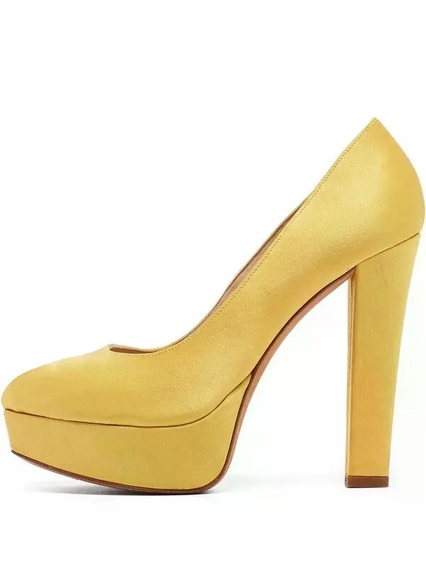 Alexander McQueen Leather Heeled Pumps