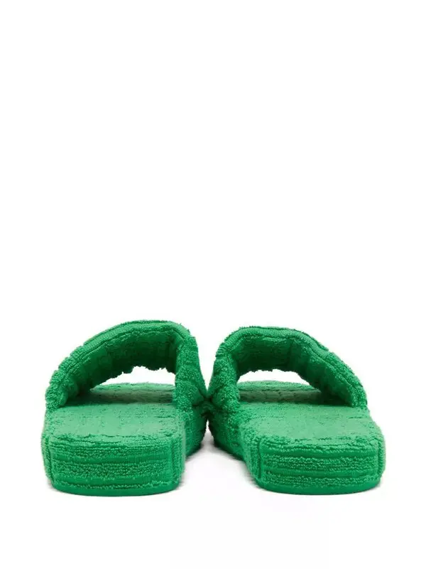 Bottega Veneta Platform Textured Slides