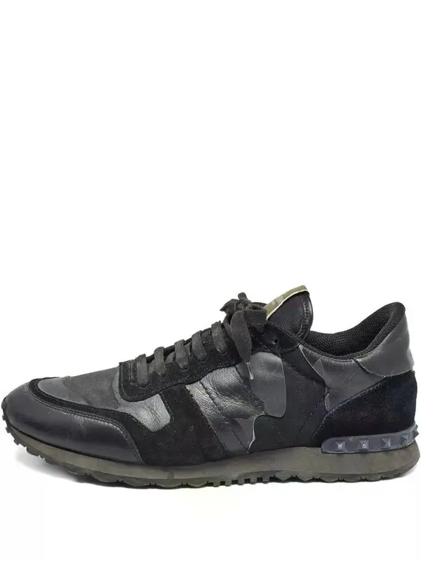 Valentino Garavani Rockrunner Sneakers - Black
