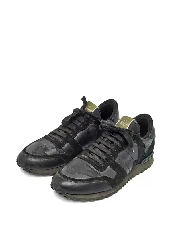 Valentino Garavani Rockrunner Sneakers - Black