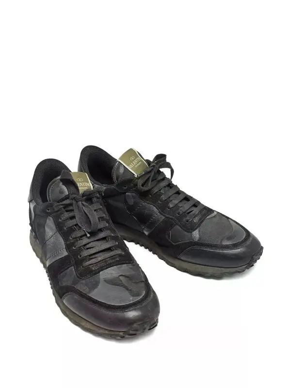 Valentino Garavani Rockrunner Sneakers - Black