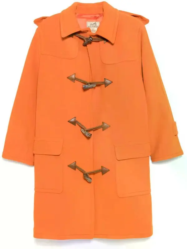 Hermès 1990-2000s Duffle Coat