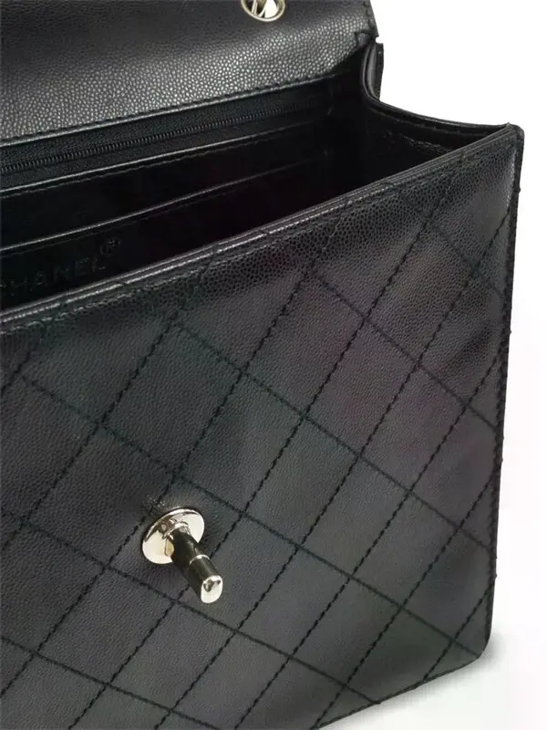 Chanel 1998 Cc Diamond-quilted Handbag