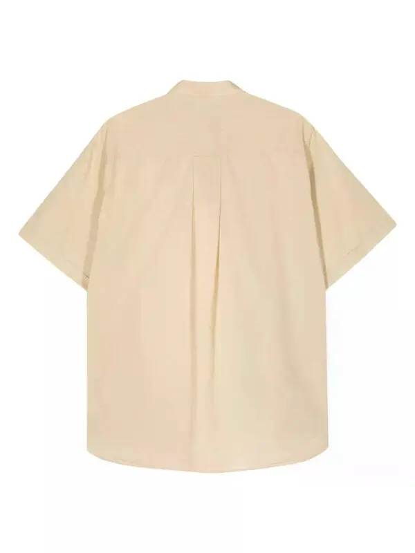 Valentino Garavani 1980 Logo-embroidered Cotton-shirt