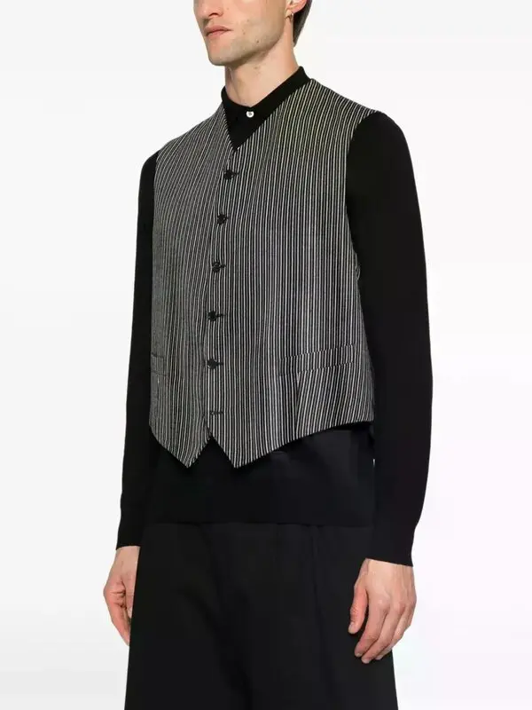 ROMEO GIGLI 1990s Striped Vest
