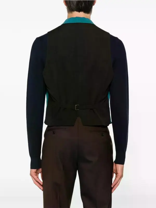 ROMEO GIGLI 1990s Shawl-collar Gilet