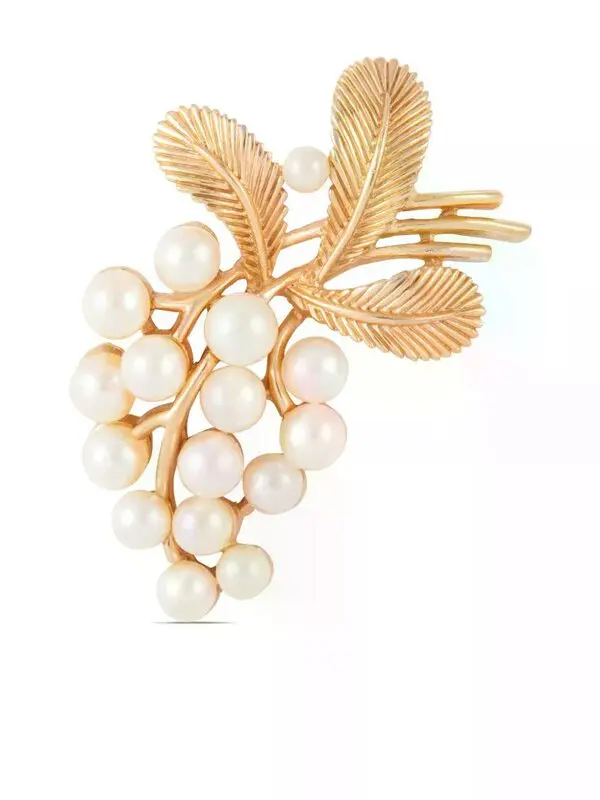 SUSAN CAPLAN 1960s Trifari Brooch - Gold