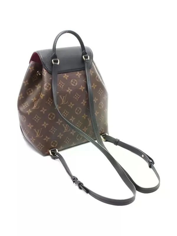 LOUIS VUITTON Montsouris Monogram Backpack - Brown