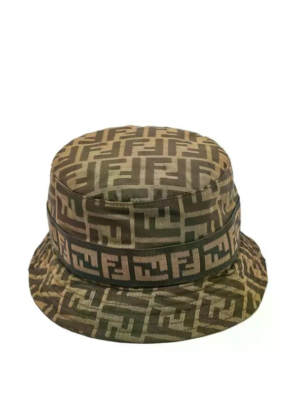 Fendi Zucca Canvas Bucket Hat - Brown