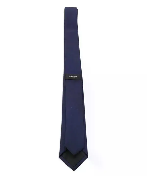 JIL SANDER Pointed-tip Wool Tie