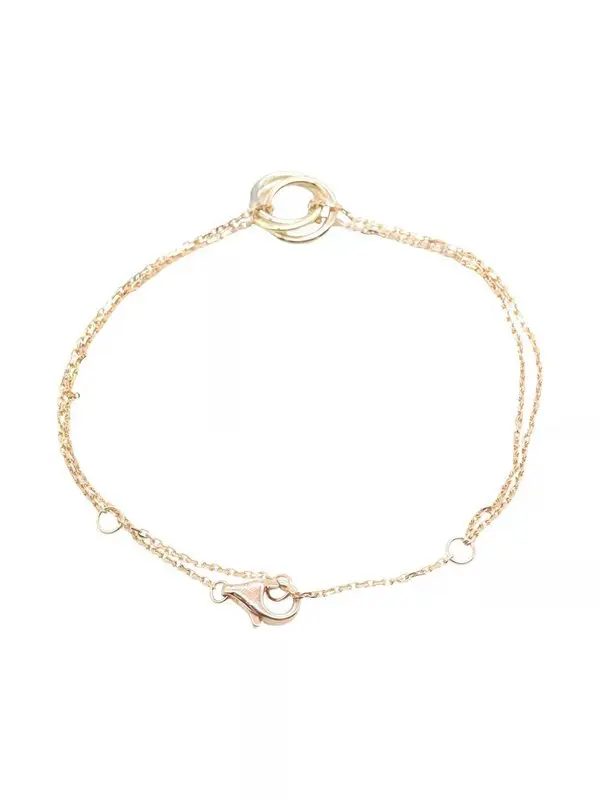 CARTIER 2010s 18k Rose Gold Trinity Bracelet