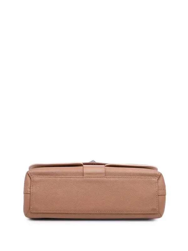 LOUIS VUITTON Monogram Cuir Plume Ecume Very Chain Satchel - Brown