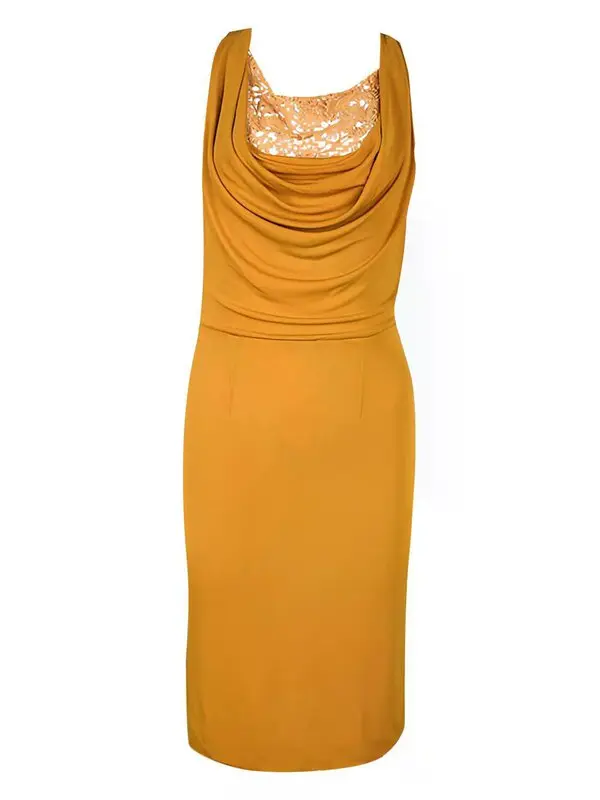 Ermanno Scervino Draped Midi Dress