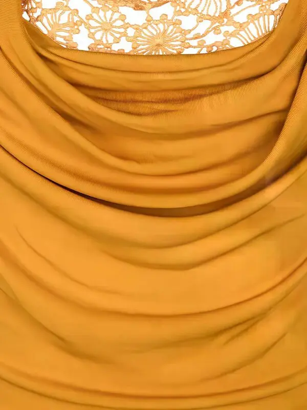 Ermanno Scervino Draped Midi Dress