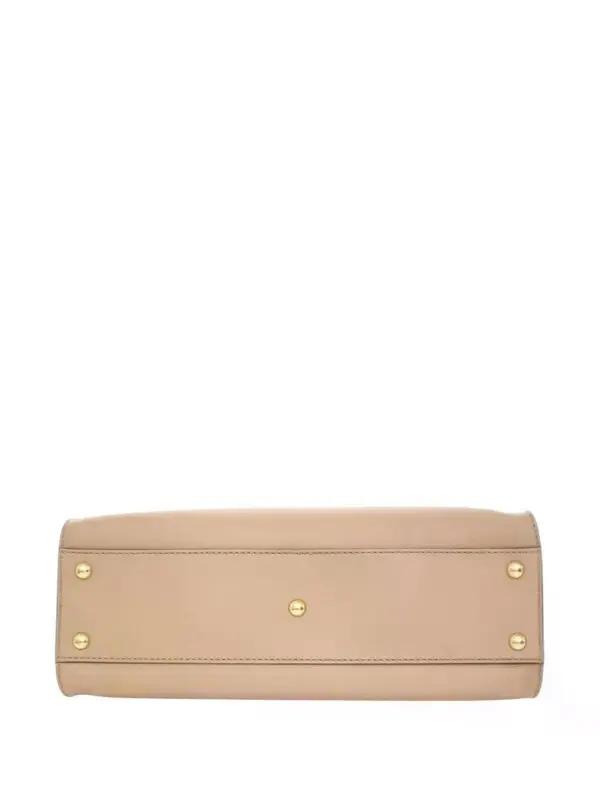 Fendi Medium Leather Peekaboo Iconic Satchel