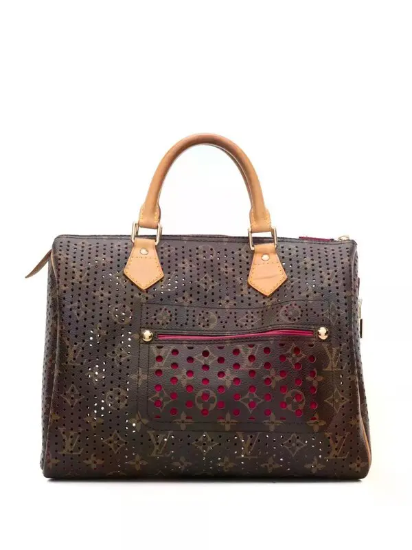 LOUIS VUITTON Speedy 30 Tote - Brown