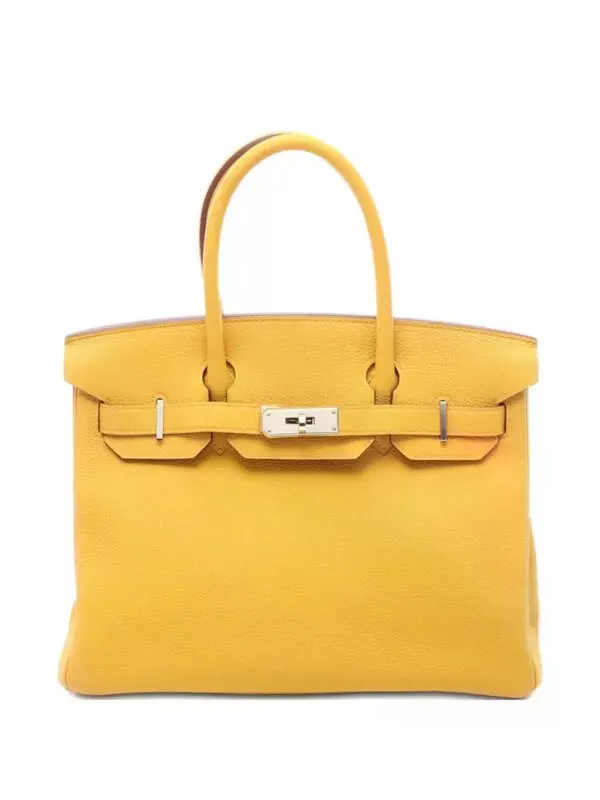 Hermès Birkin 30 Tote Bag - Yellow