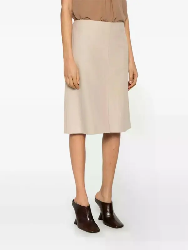 Alexander McQueen 2000s Slit Skirt