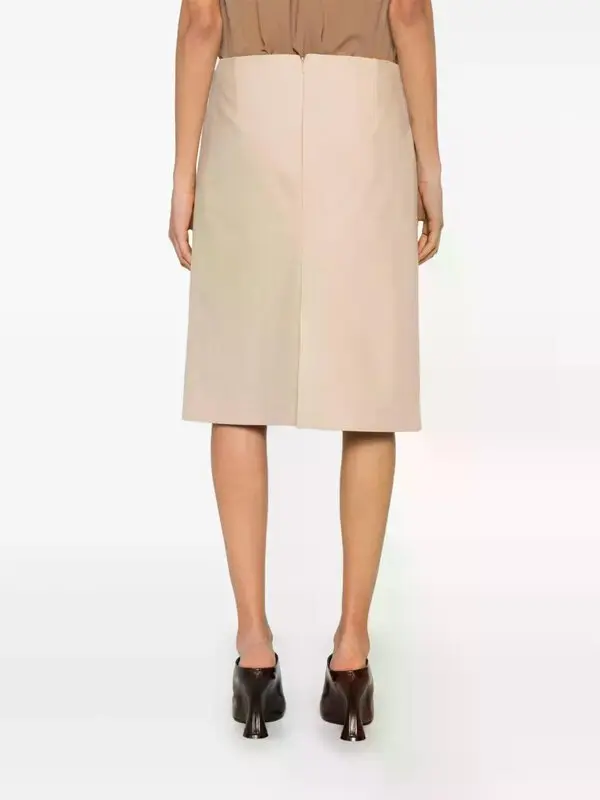 Alexander McQueen 2000s Slit Skirt