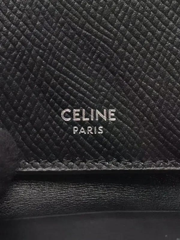 Celine 2010 Tri-fold Wallet - Black