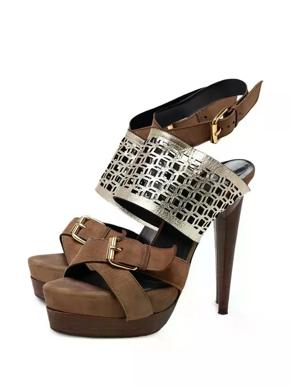 Pierre Hardy 130mm Buckle-detail Platform Sandals