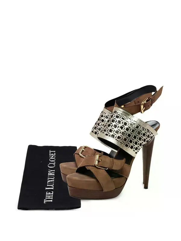 Pierre Hardy 130mm Buckle-detail Platform Sandals