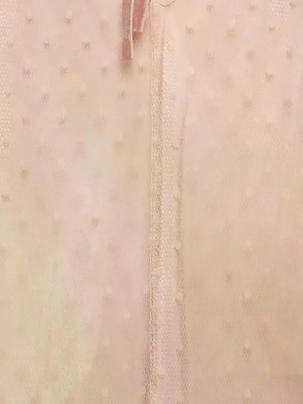 Red Valentino Tulle Blouse
