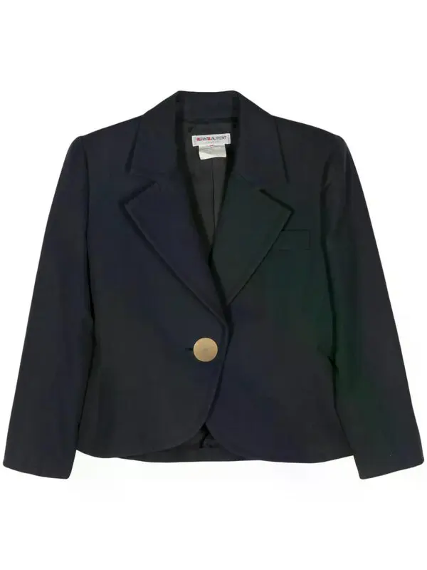 Saint Laurent Pre-owned 1980 Single-breasted Blazer