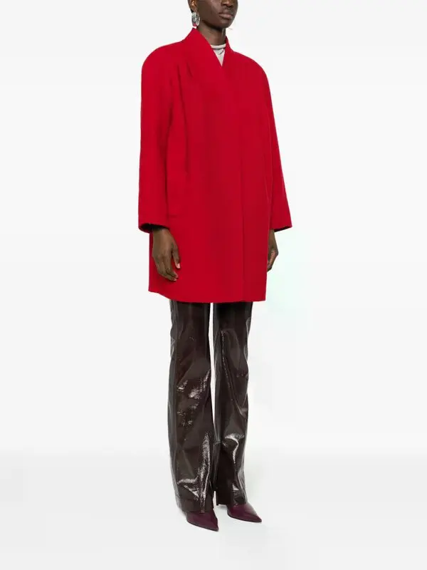 A.N.G.E.L.O. VINTAGE CULT 1970s No-fastening Wool Coat