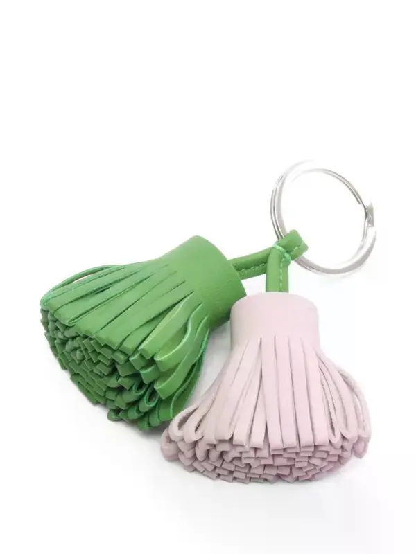 Hermès 2020s Lambskin Tassel Charm - Pink