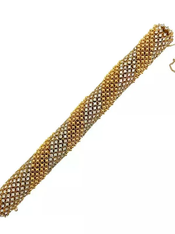 CINER 1960s Crystal Bracelet