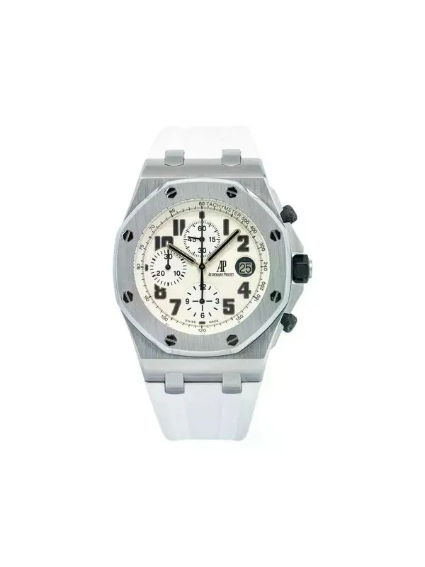 AUDEMARS PIGUET Royal Oak 42mm Chronograph Watch - White