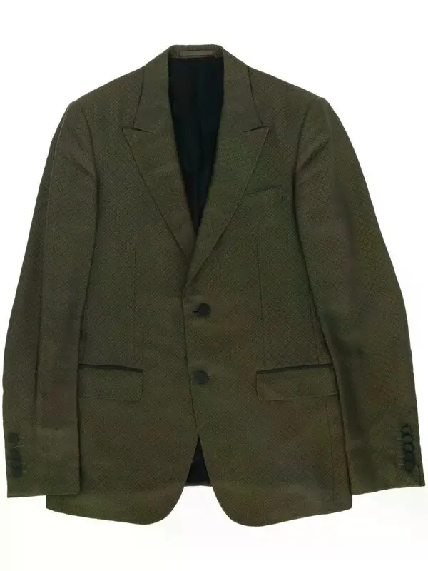Gucci 2000s Single-breasted Blazer - Green