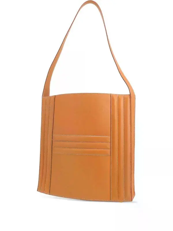 Hermès 1996 Cadenas Shoulder Bag - Brown