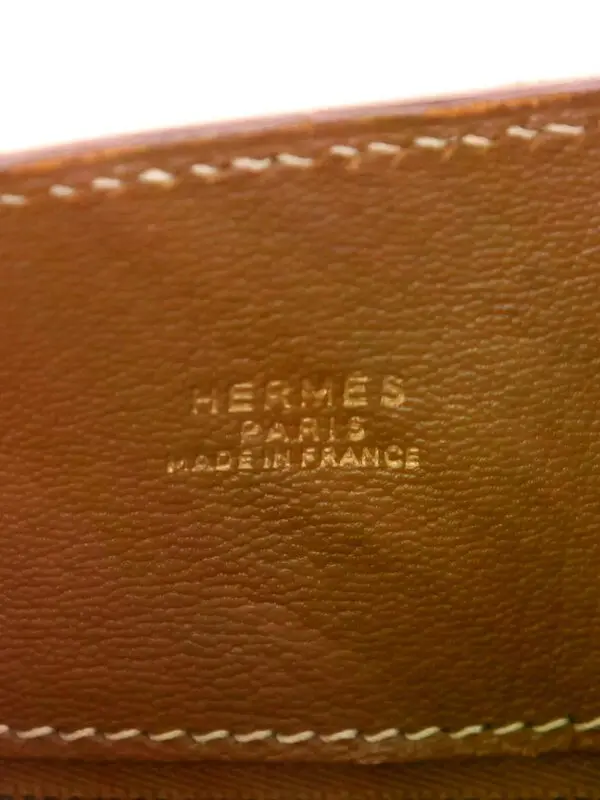 Hermès 1996 Cadenas Shoulder Bag - Brown