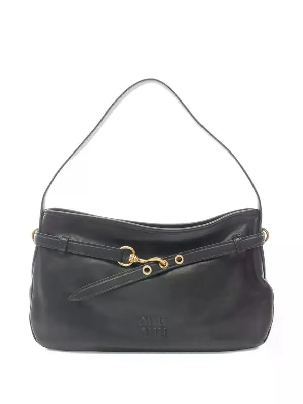 Miu Miu Adventure Leather Tote Bag