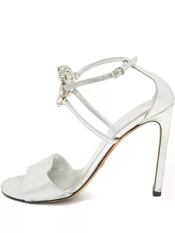 Gucci 110mm Crystal-embellished Sandals