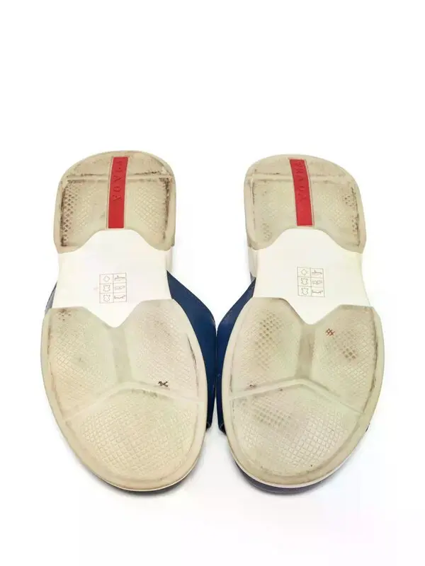 Prada Leather Slides