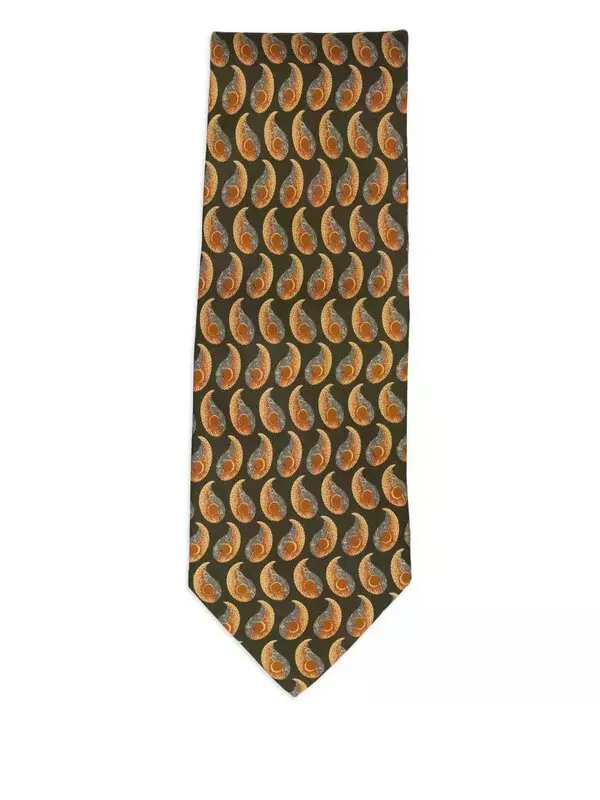 KRIZIA Paisley-print Silk Tie