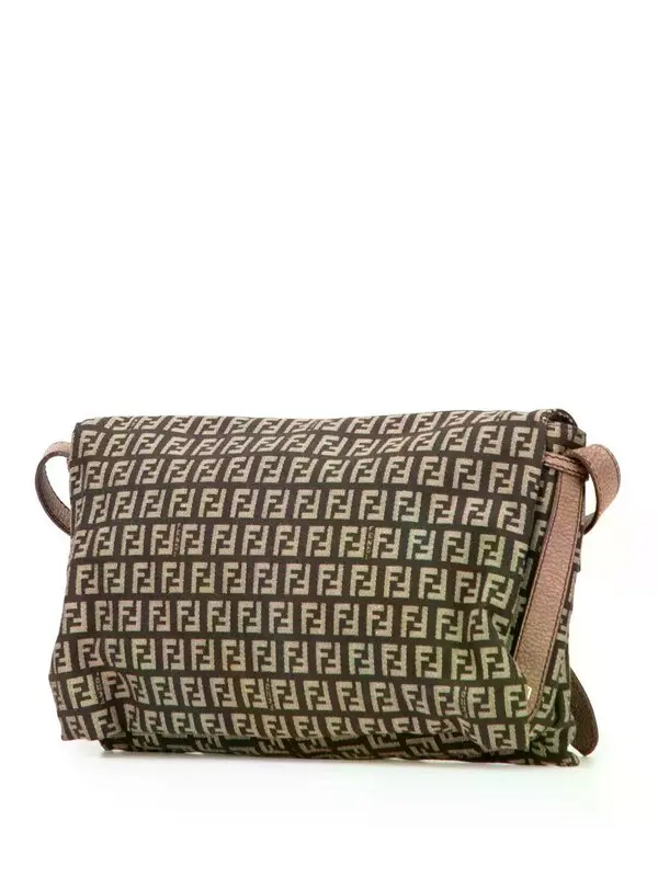 Fendi Zucchino Canvas Crossbody Bag
