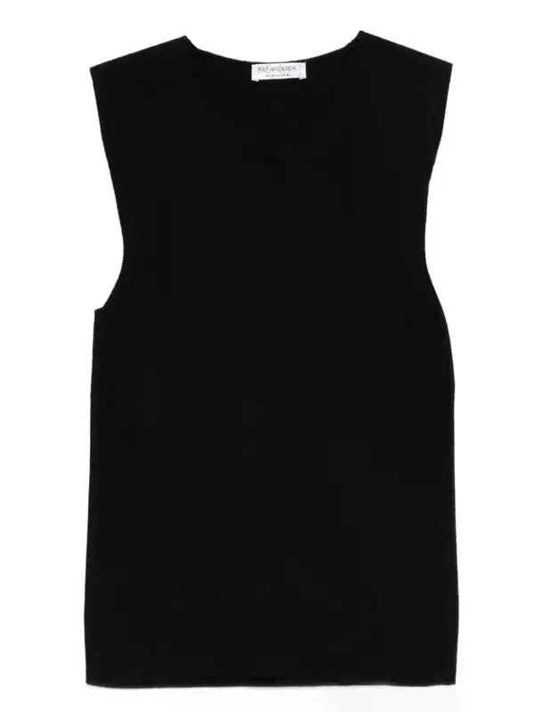 Saint Laurent 1990s Shoulder-detailed Top