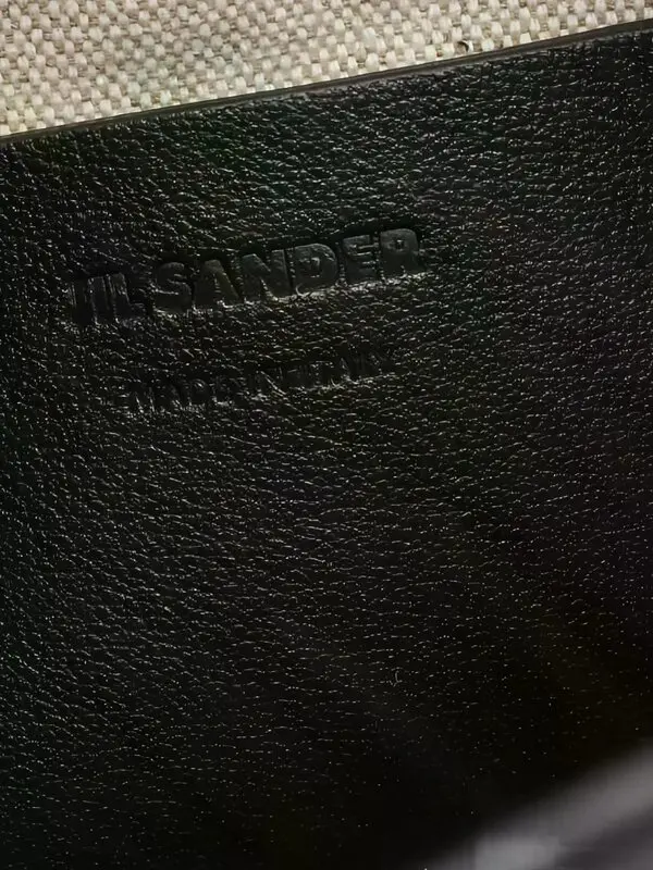 JIL SANDER Knotted-handle Leather Tote Bag