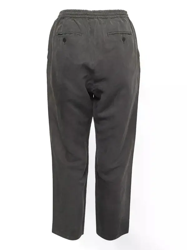 Max Mara Silk Blend Straight-leg Track Pants