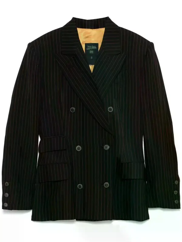 JEAN PAUL GAULTIER 1990s Pinstriped Blazer