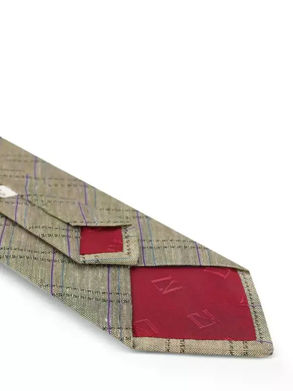 Vintage Check-pattern Tie