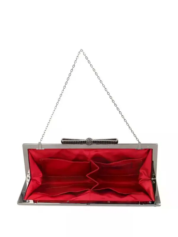 Valentino Garavani Crocodile-embossed Clutch Bag
