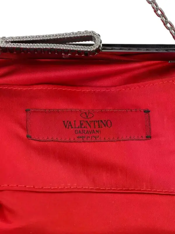 Valentino Garavani Crocodile-embossed Clutch Bag
