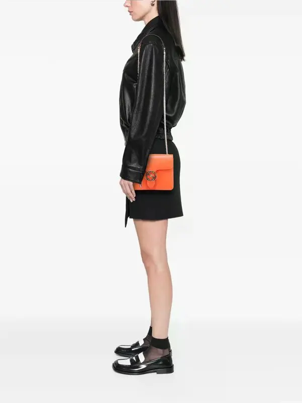 Gucci Interlocking G Crossbody Bag - Orange