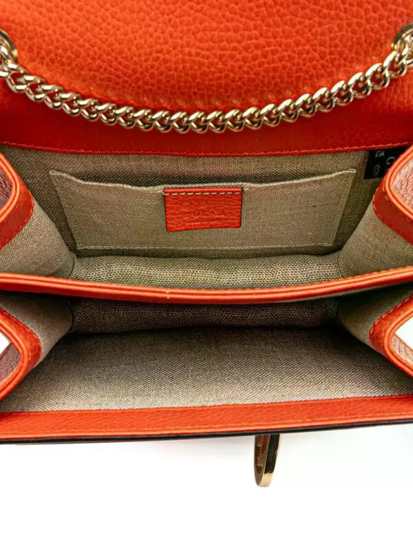 Gucci Interlocking G Crossbody Bag - Orange